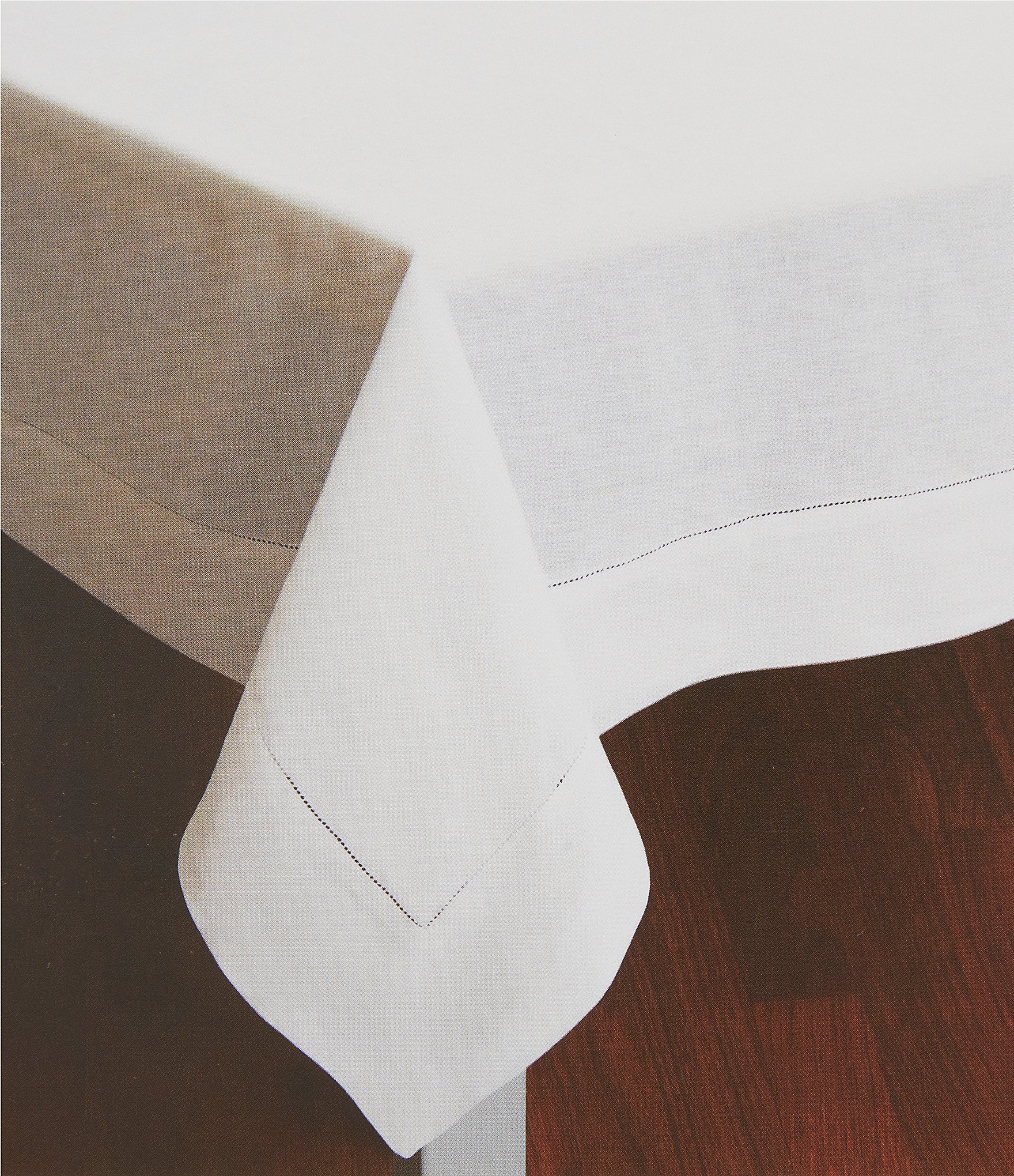 Southern Living White Hemstitch Tablecloth | Dillard's