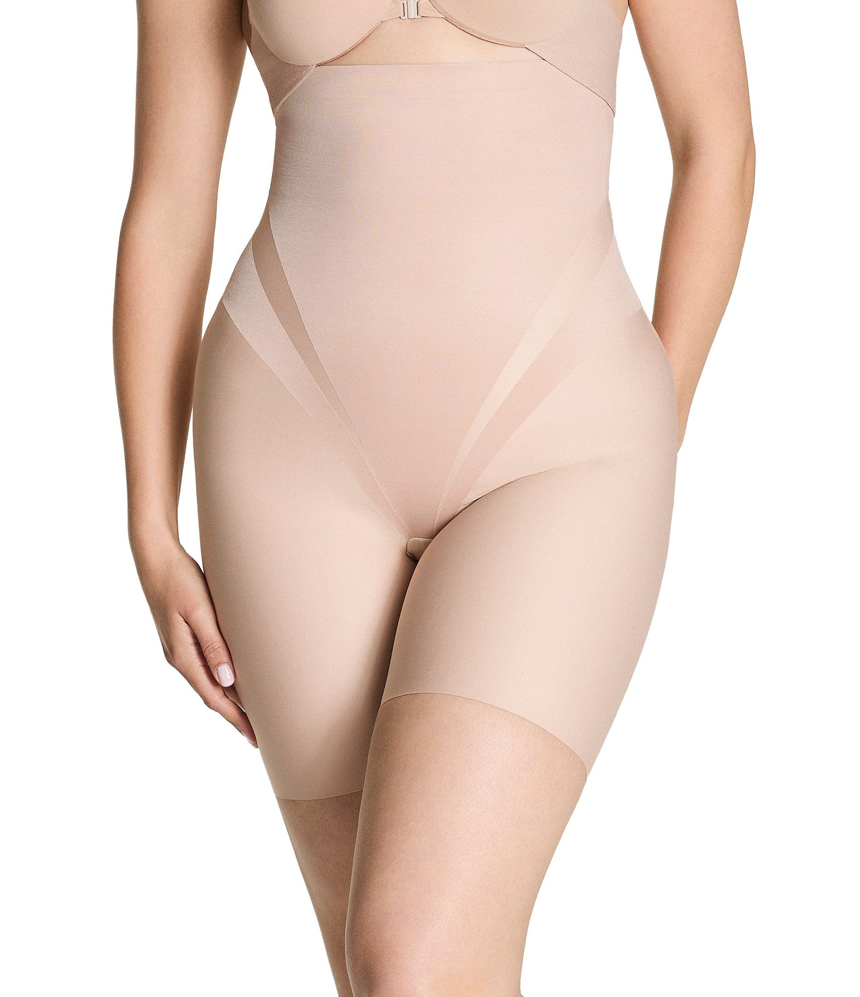 Spanx SPANXsupersculpt™ Transform High-Waisted Mid-Thigh Short | Dillard's