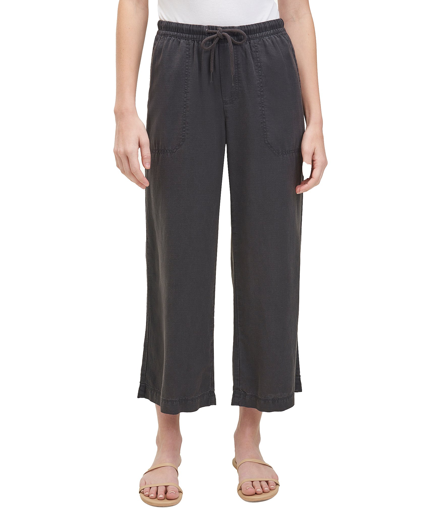Splendid Angie Cropped Wide Leg Pants | Dillard's