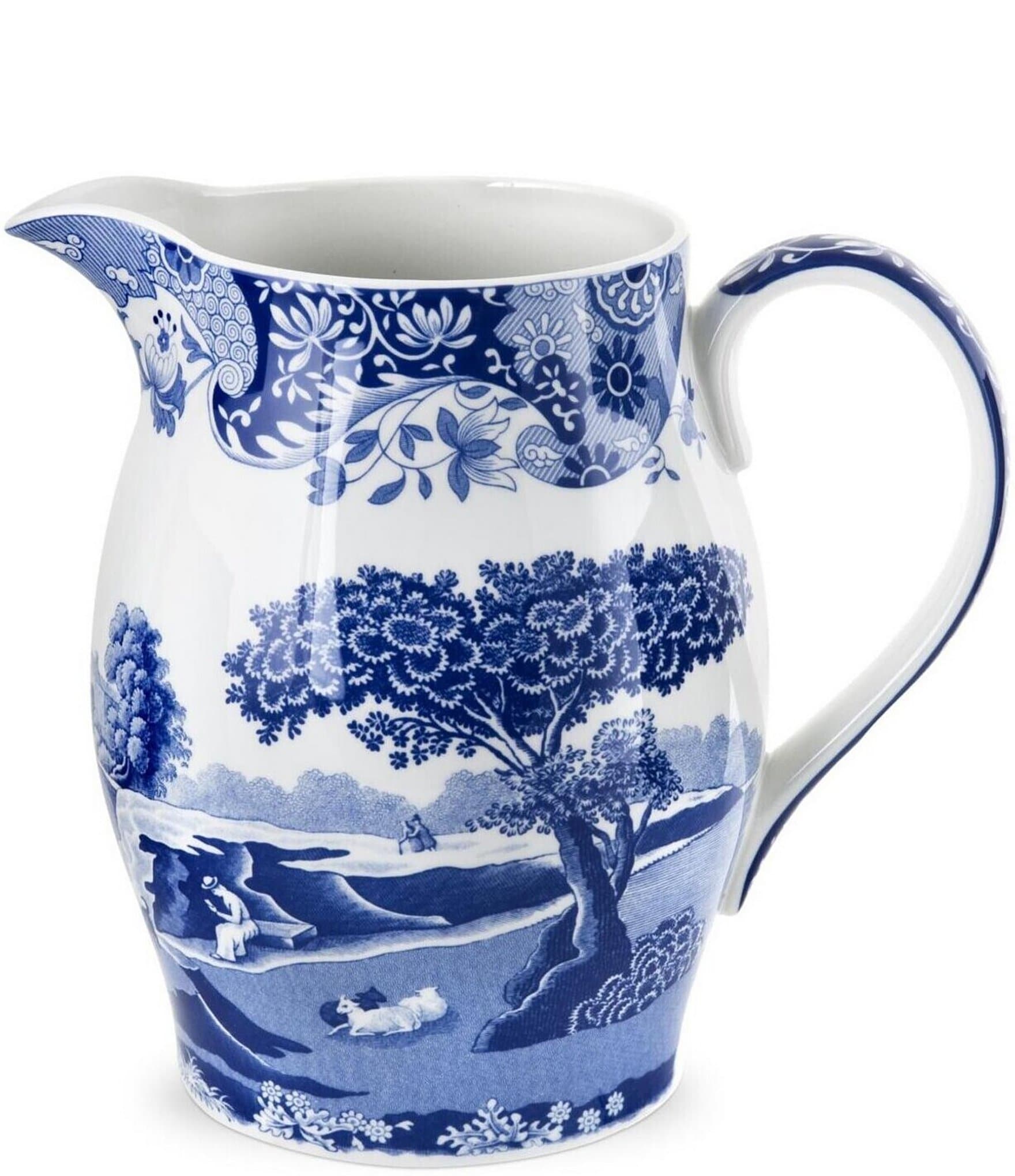 Spode Blue Italian Pitcher | Dillard's