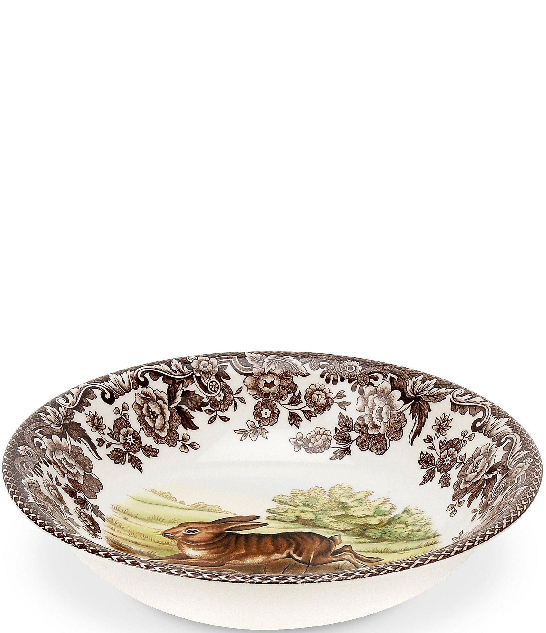 Spode Festive Fall Collection Woodland Rabbit Cereal Bowl | Dillard's