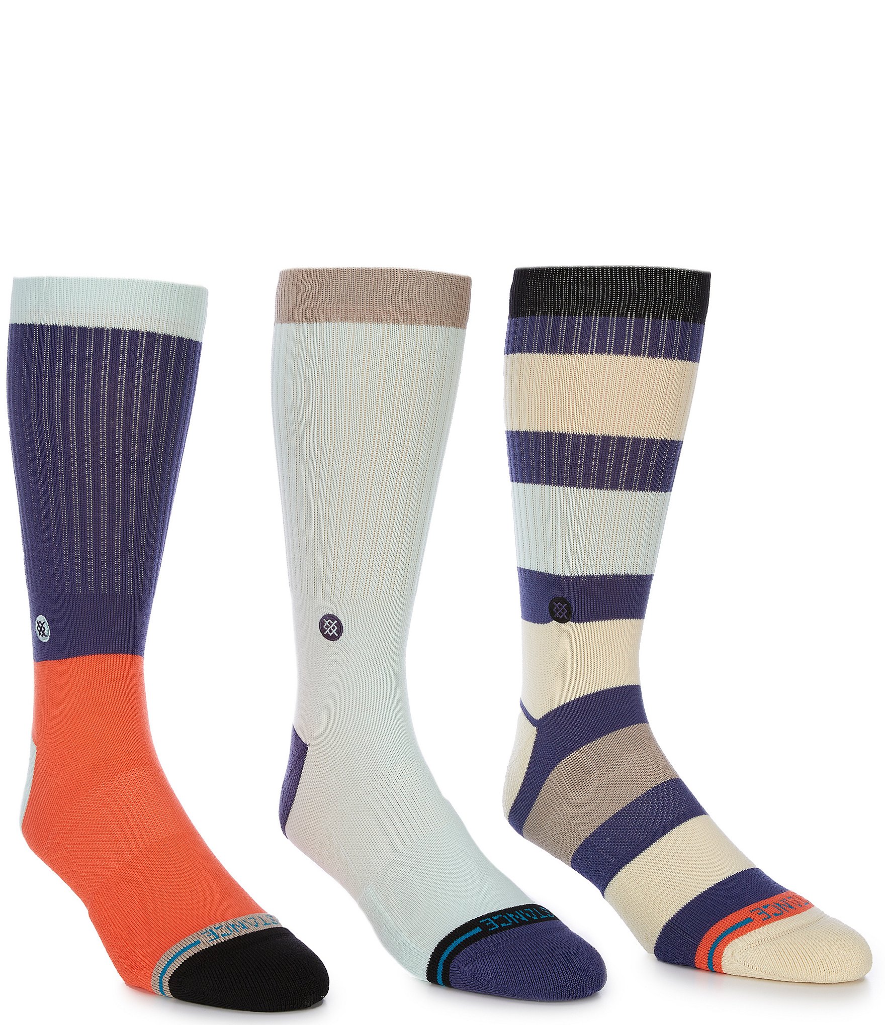 Stance Bayside Crew Socks 3-Pack | Dillard's