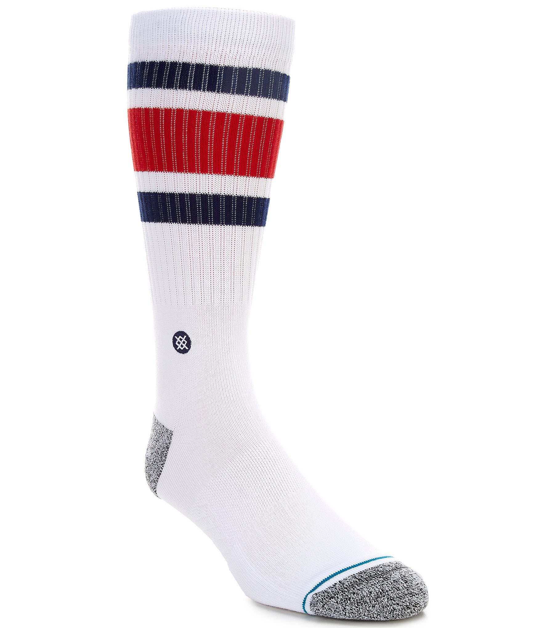 Stance Big & Tall Boyd St Striped Crew Socks | Dillard's