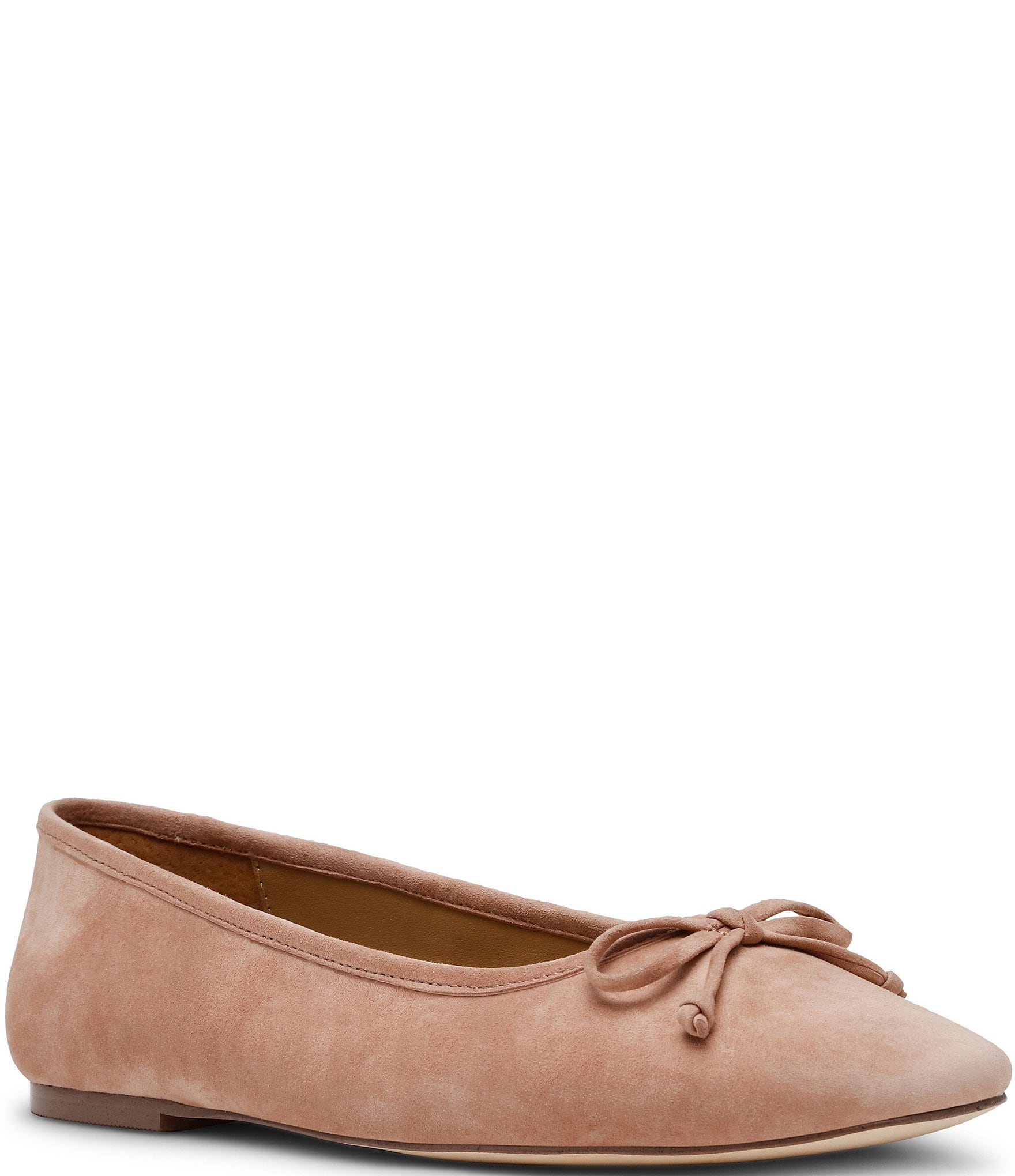 Steve Madden Malinda Suede Bow Ballet Flats | Dillard's