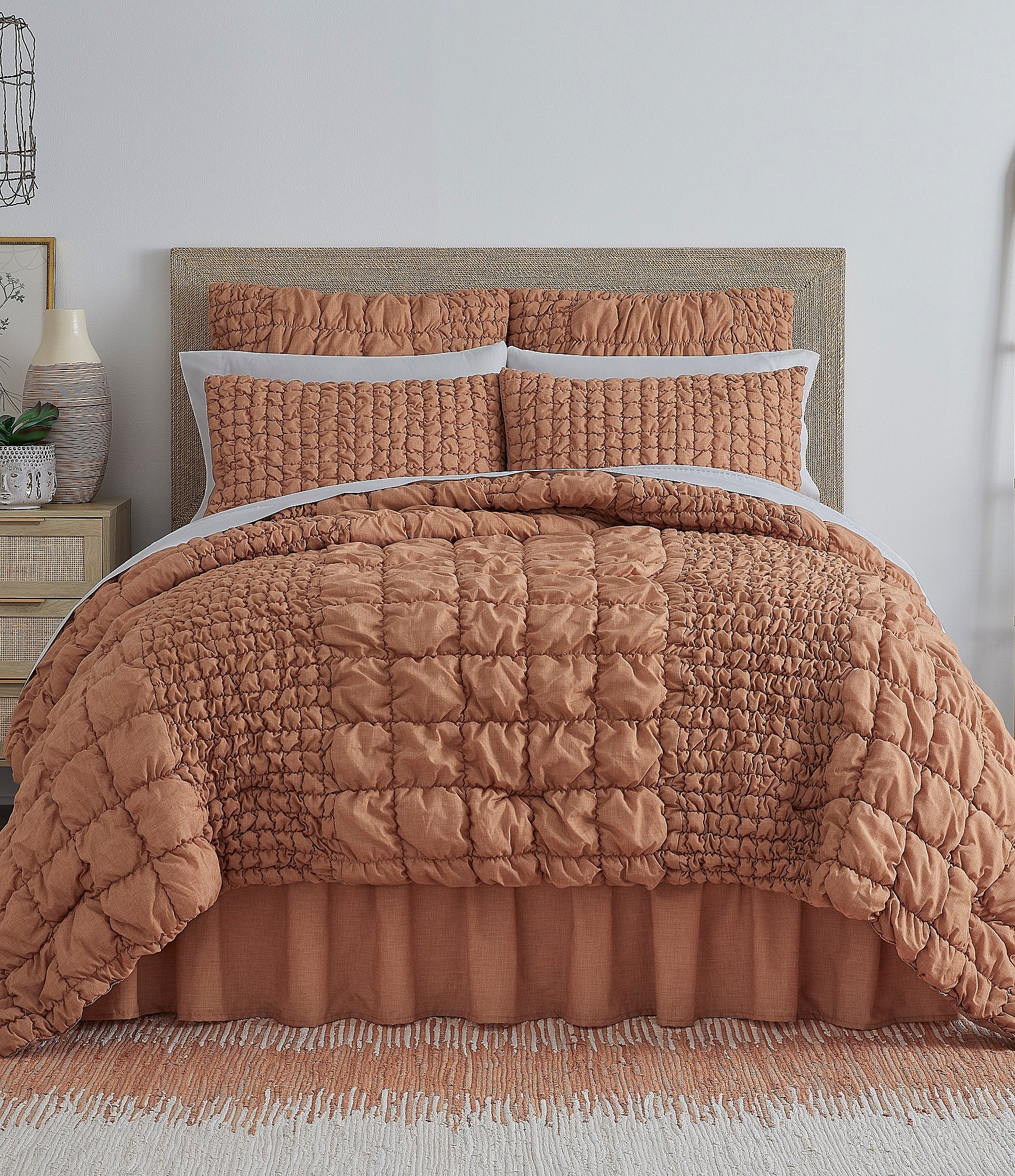 Studio D Bella Pintuck Comforter Mini Set | Dillard's
