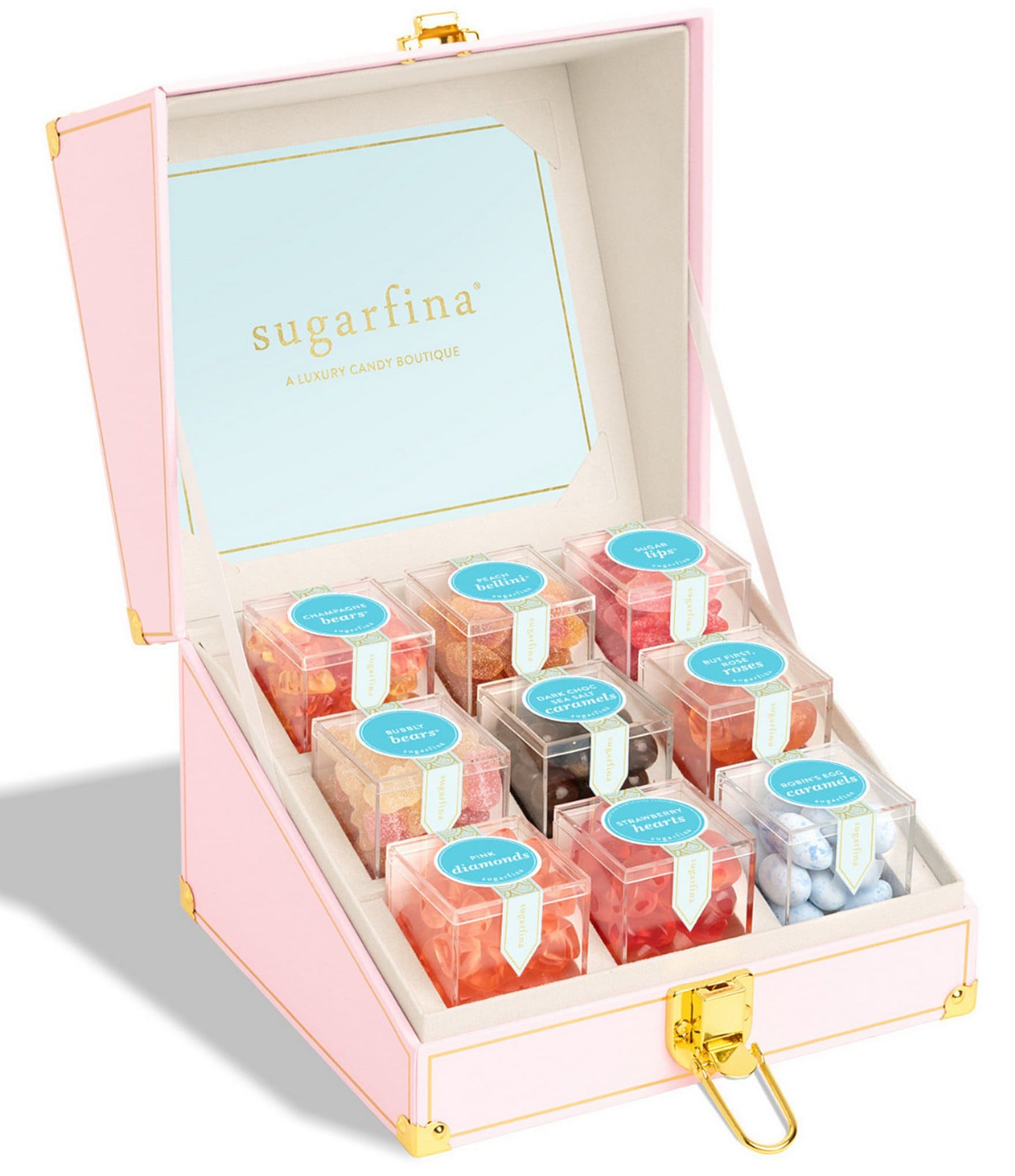 Sugarfina Mini Pink Candy Trunk | Dillard's