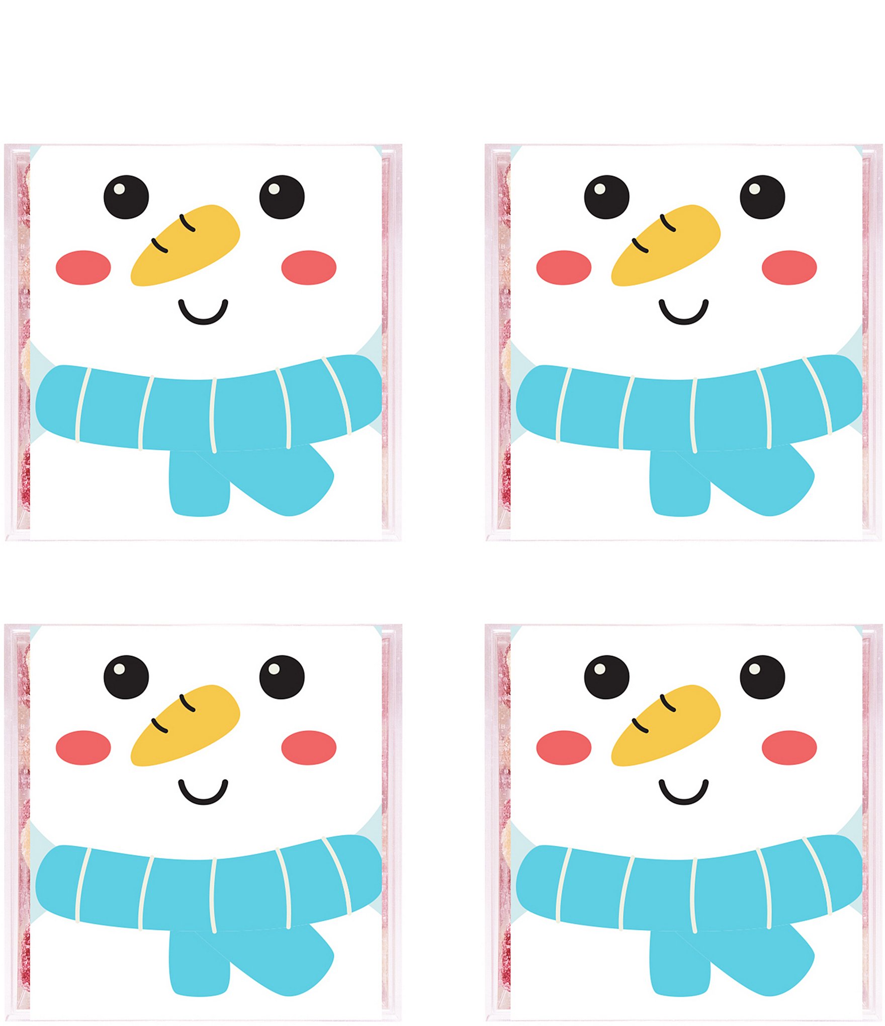 Sugarfina Snowman Gummies Small Cube, 4-Piece Kit | Dillard's