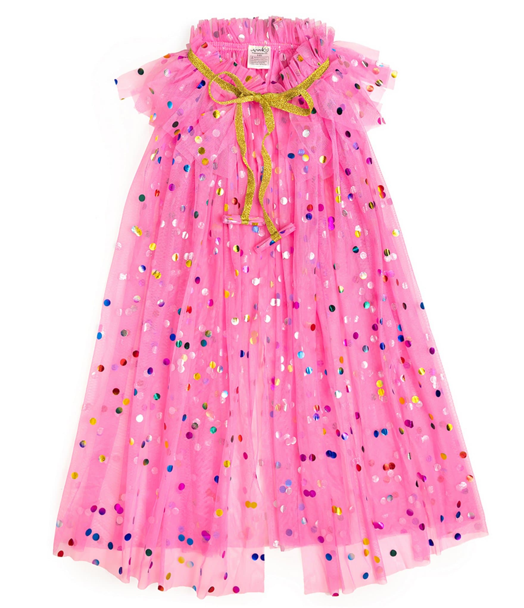 Sweet Wink Raspberry Confetti Dress-Up Cape | Dillard's
