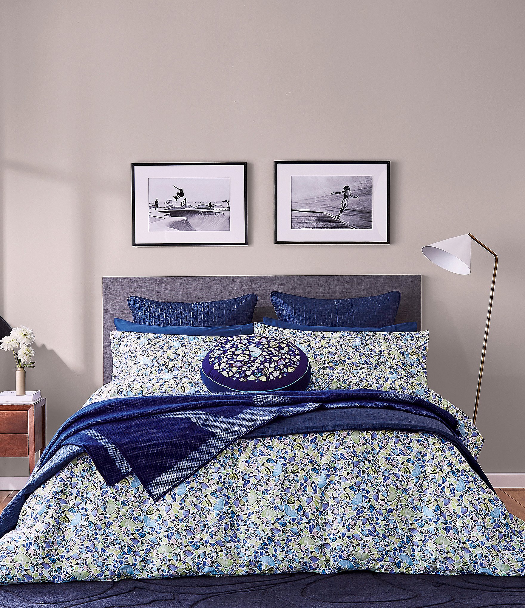 Ted Baker London Kaleidescope Floral Mini Comforter Set | Dillard's