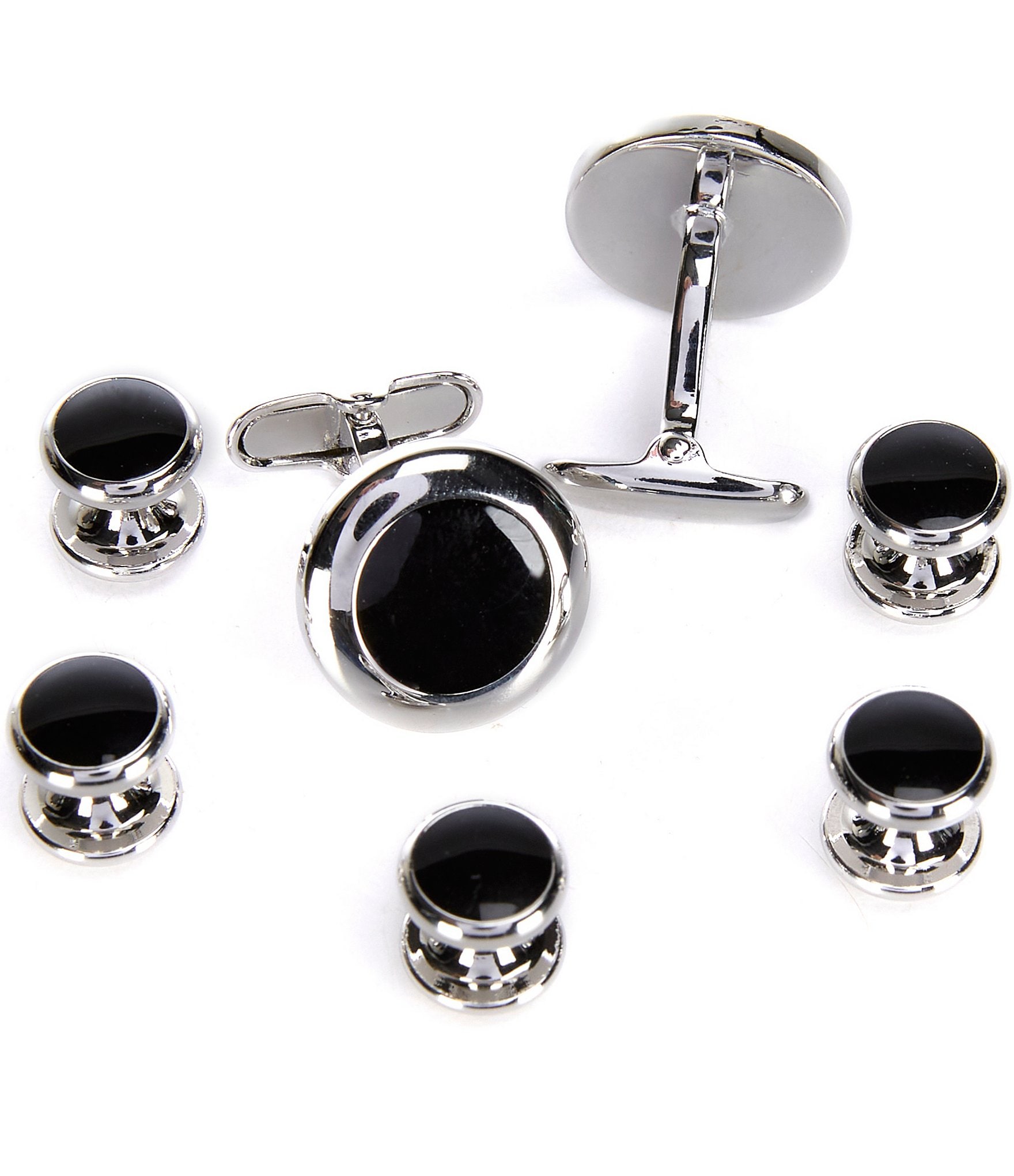 Tre Vero Stud And Cuff Link 5-Piece Set | Dillard's