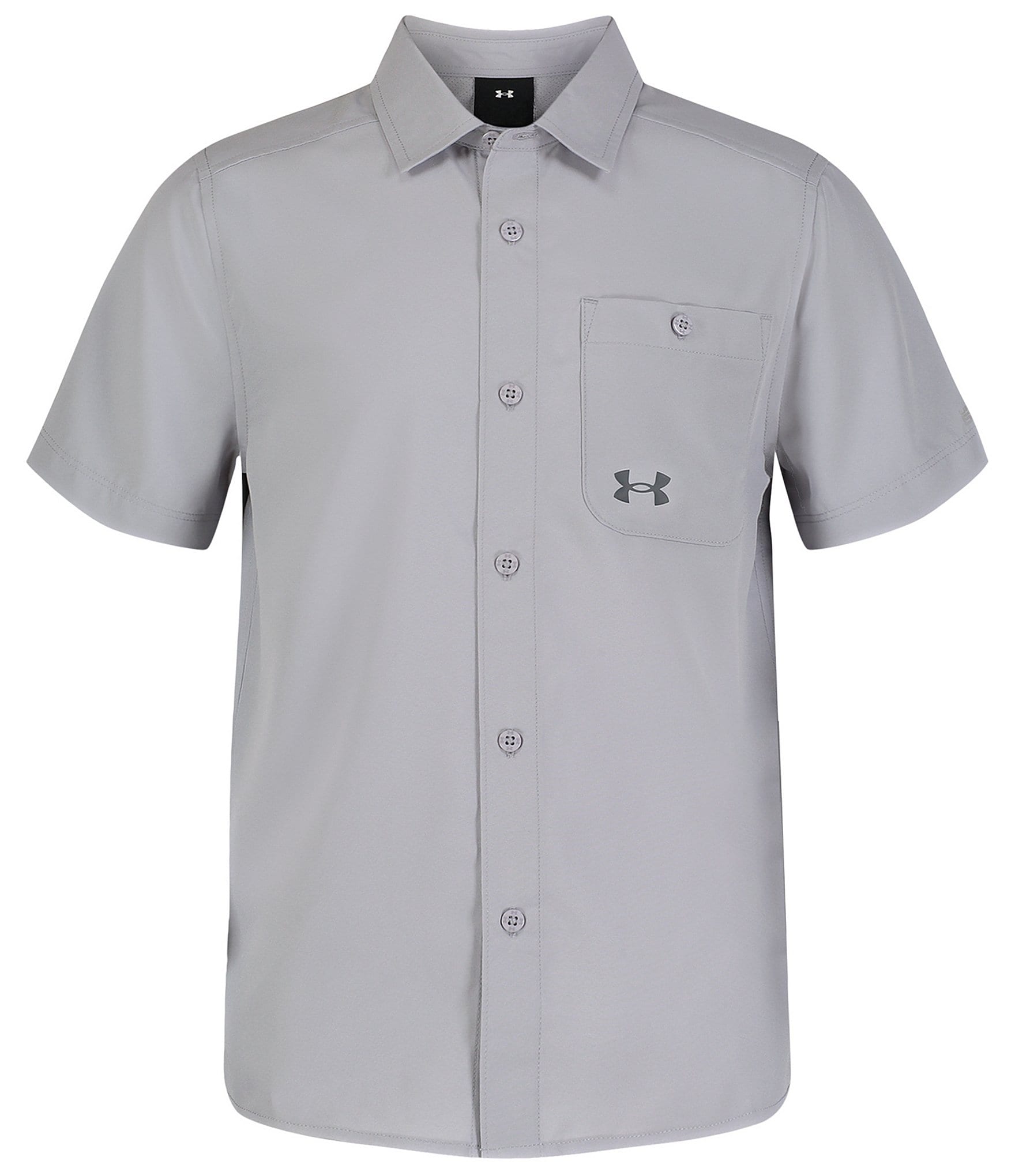 Under armour button down short sleeve shirt store