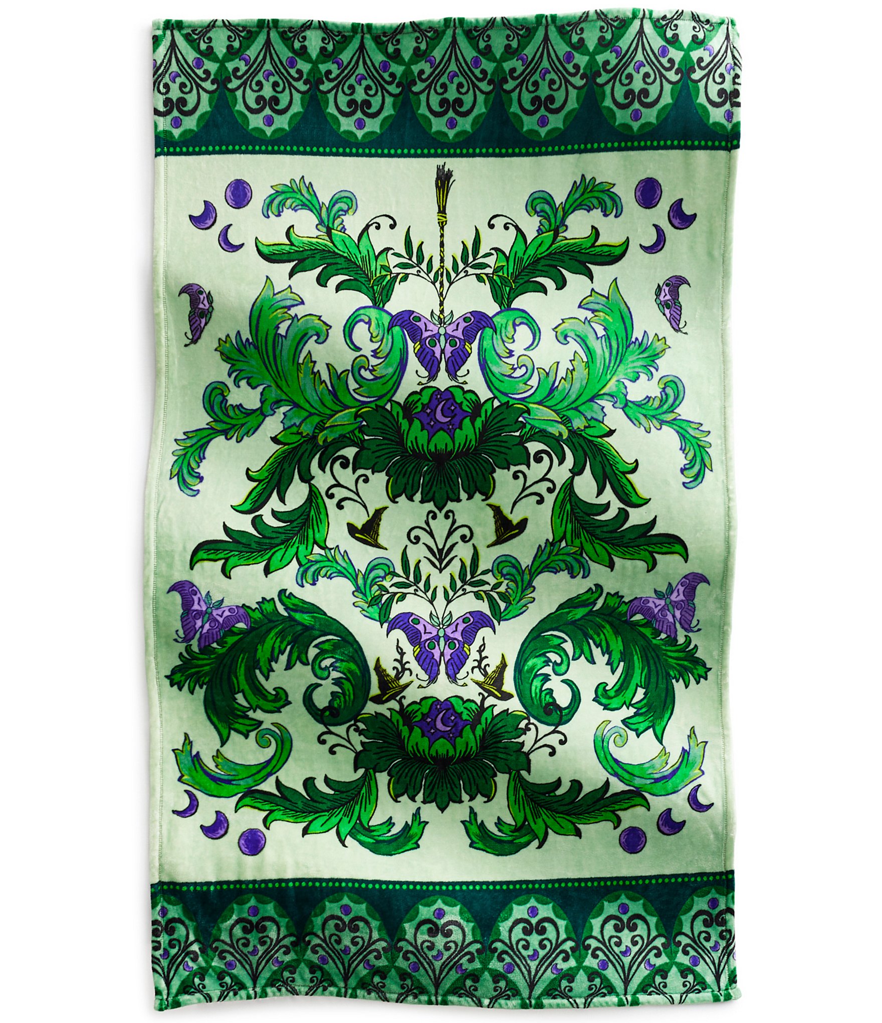Vera Bradley X Wicked Wickedly Beautiful Plush Throw Blanket | Dillard's