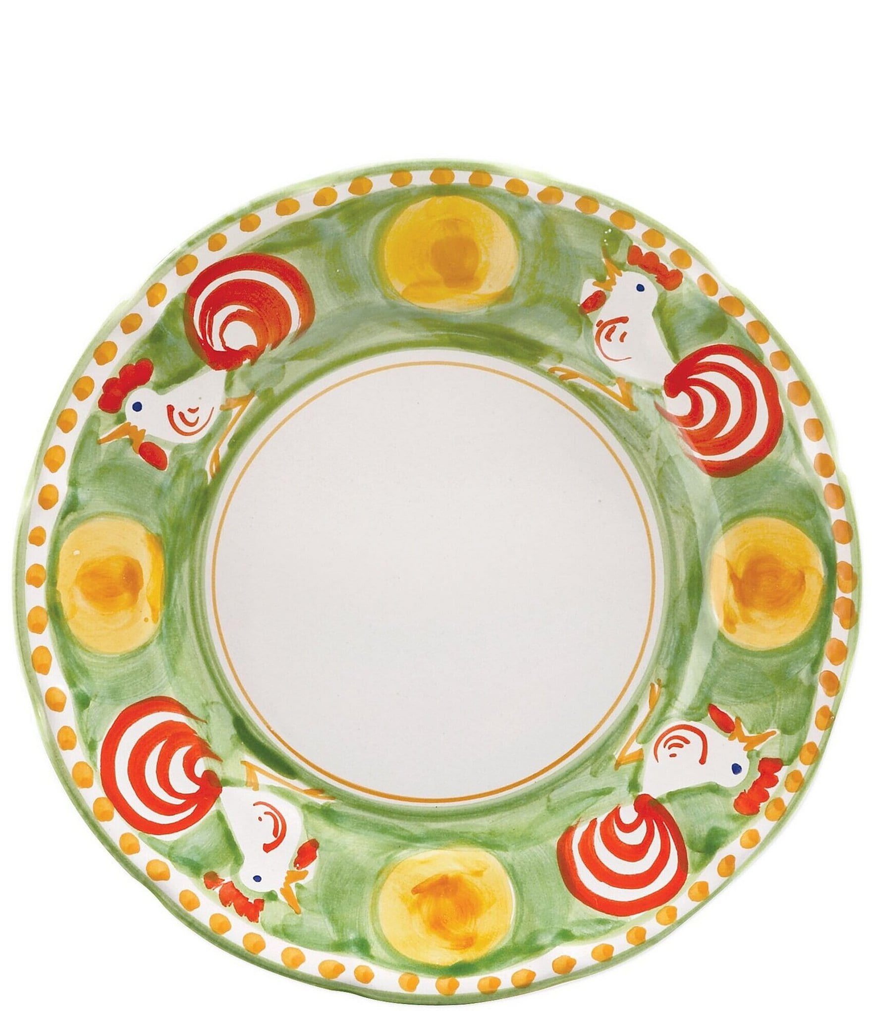 VIETRI Campagna Chicken Gallina Print Dinner Plate | Dillard's