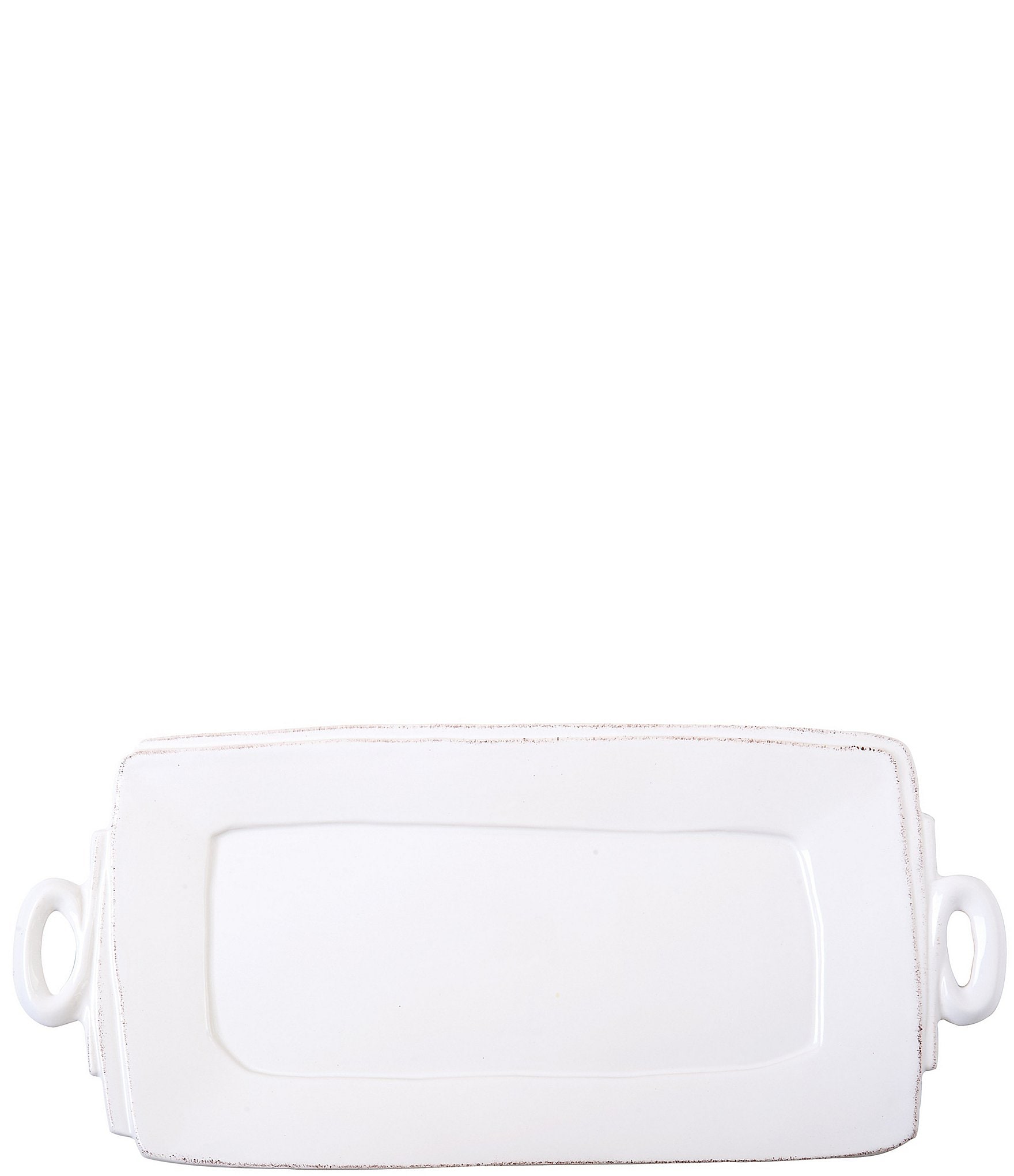 VIETRI Lastra Handled Rectangular Platter | Dillard's