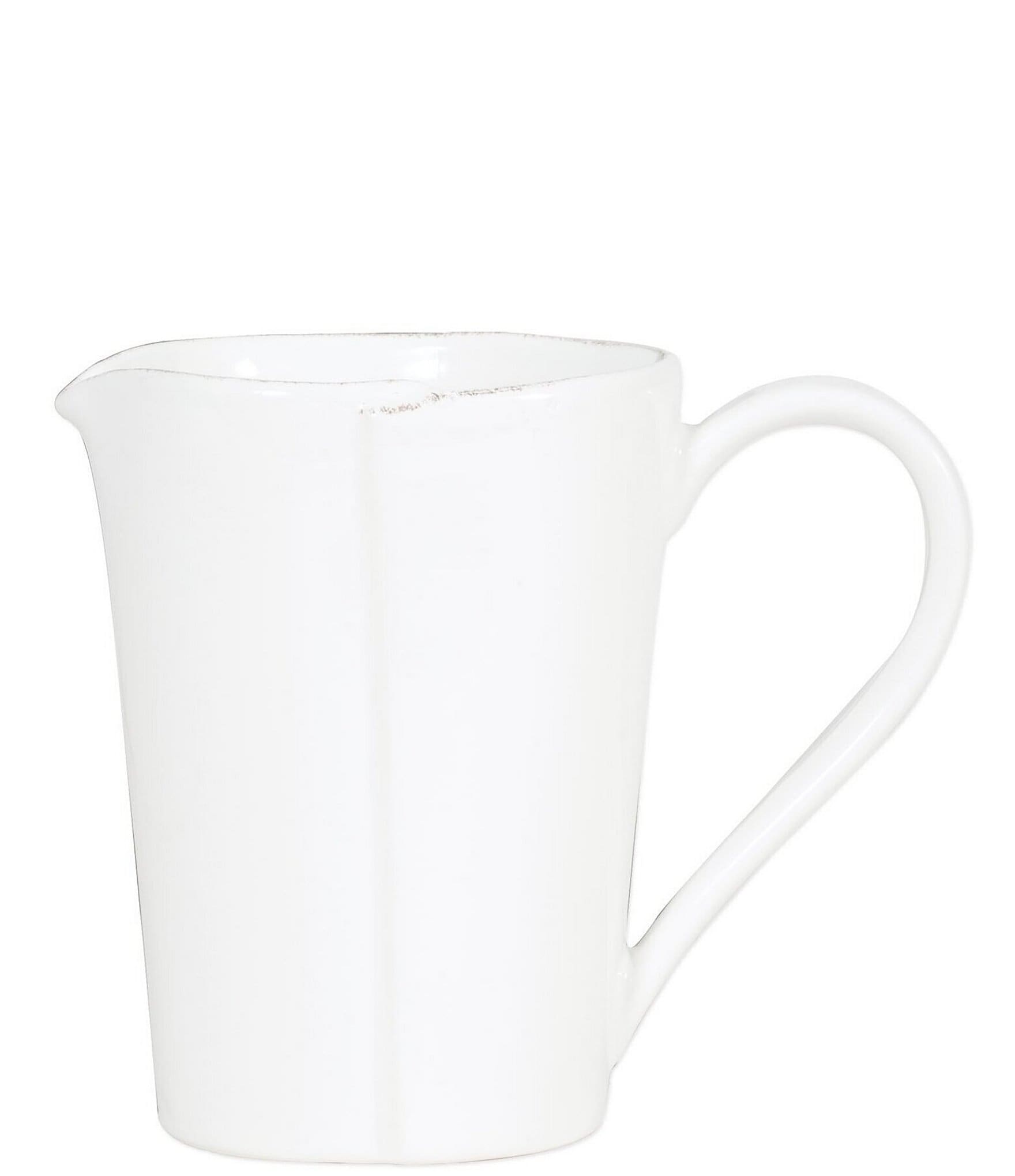 VIETRI Melamine Lastra White Pitcher | Dillard's