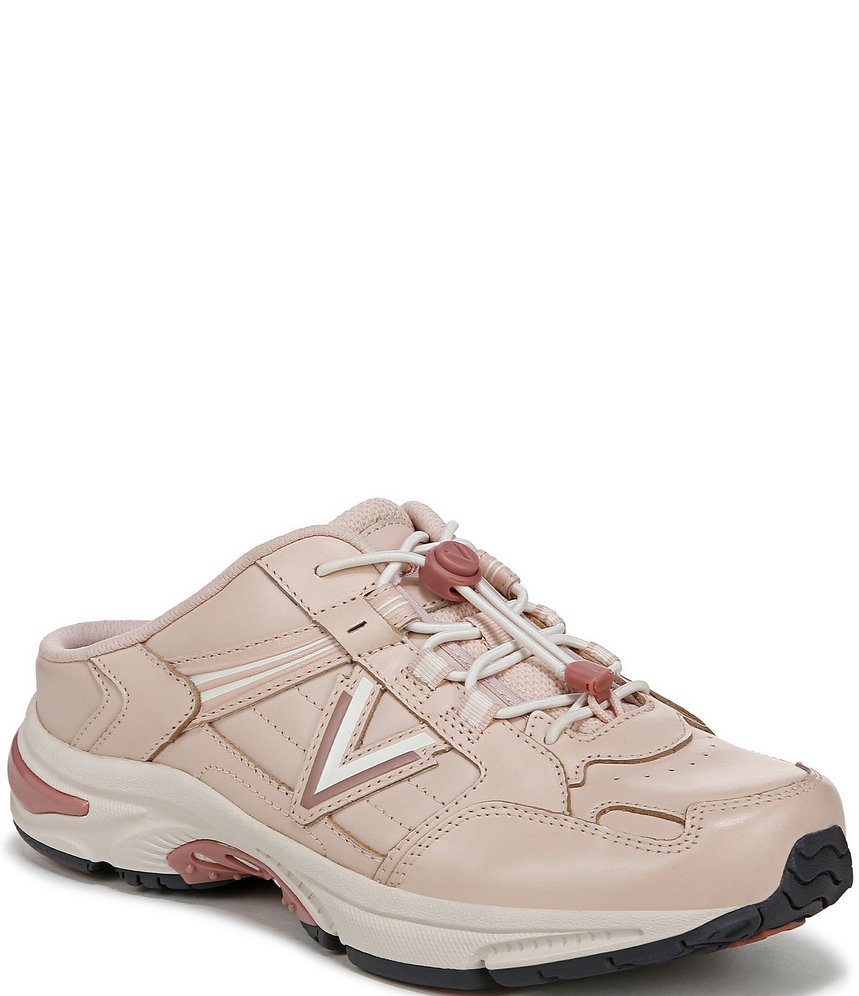 Vionic 23Walk Leather Adjustable Laced Sneaker Mules | Dillard's
