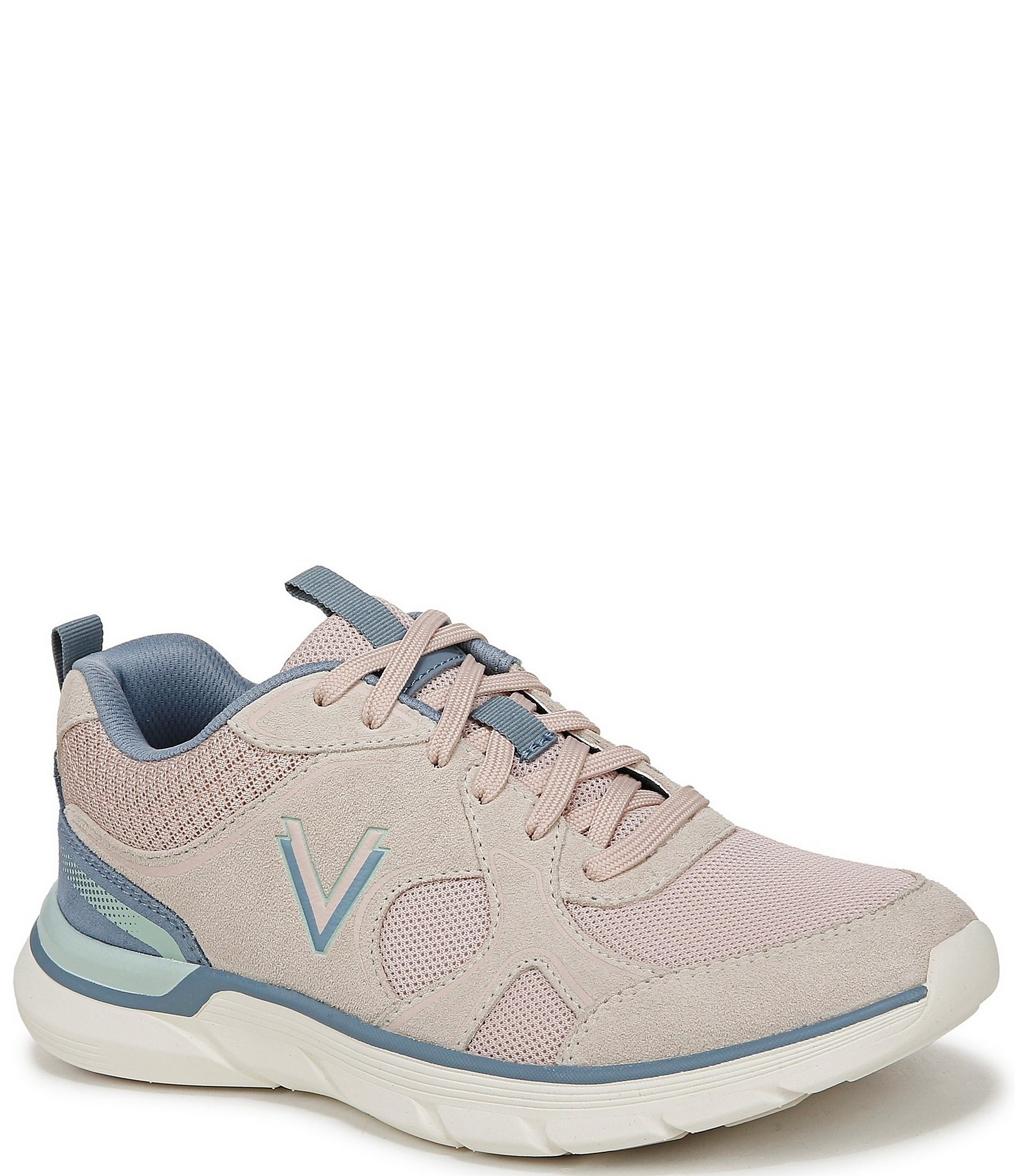 Vionic Walk Parkside Suede Mesh Logo Detail Sneakers | Dillard's