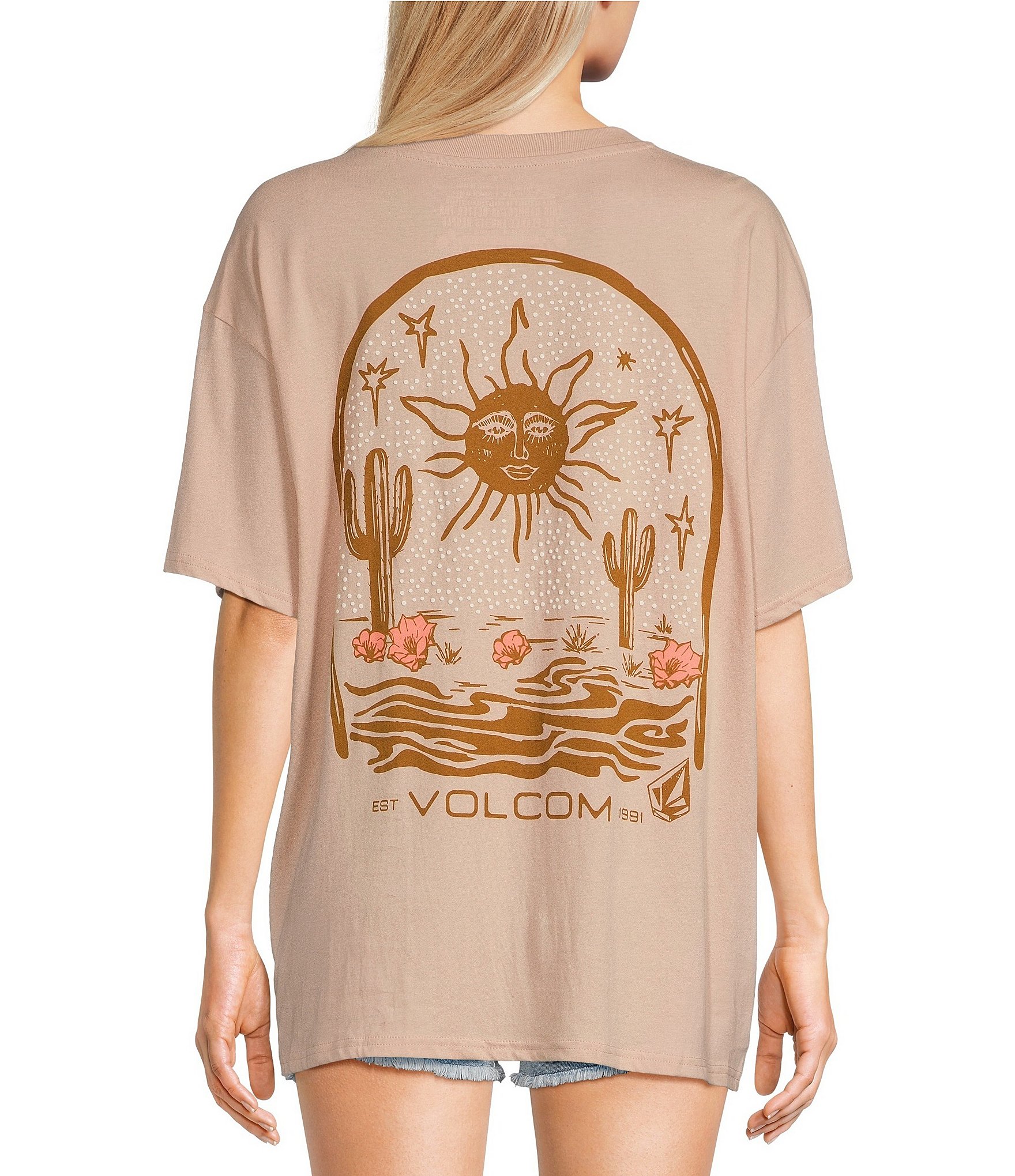 Volcom FTY Stones Throw Oversized Graphic T-Shirt | Dillard's