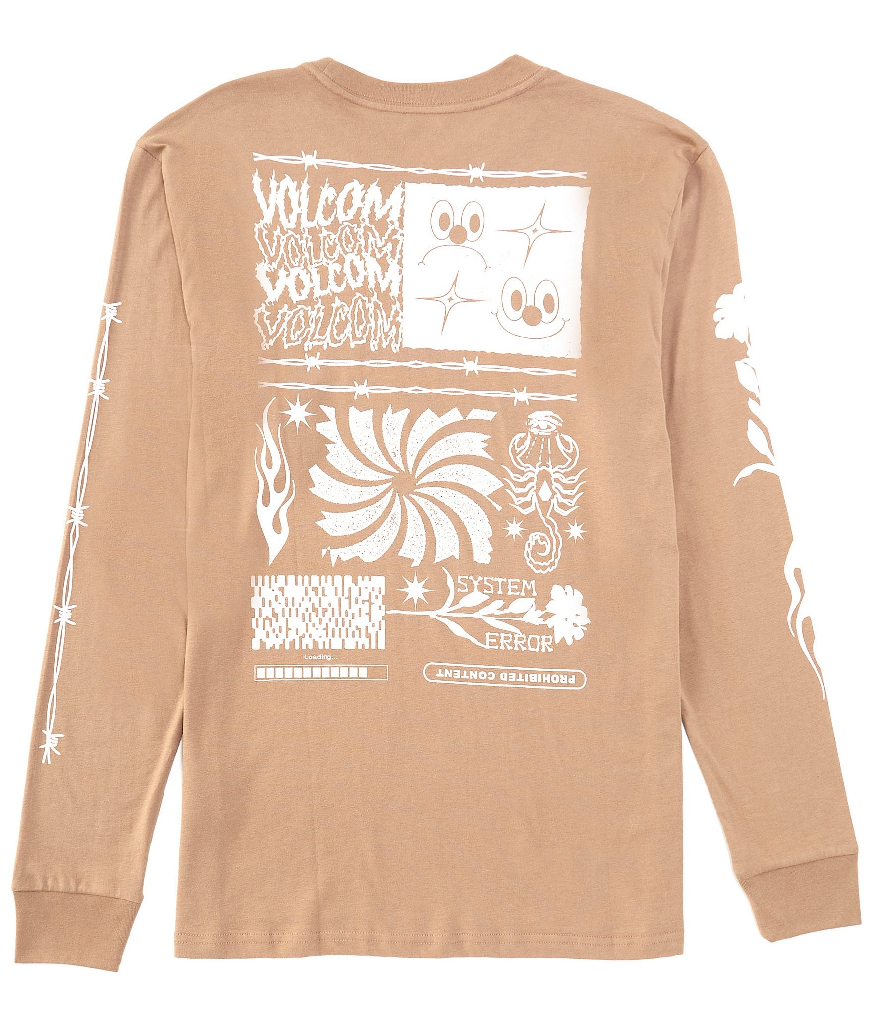 Volcom Long Sleeve System Error Graphic T-Shirt | Dillard's