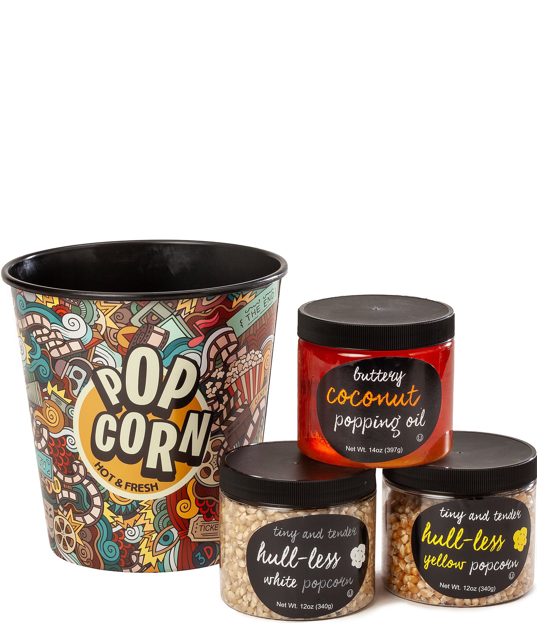 Wabash Valley Farms Deluxe Hull-less Popcorn Kit | Dillard's