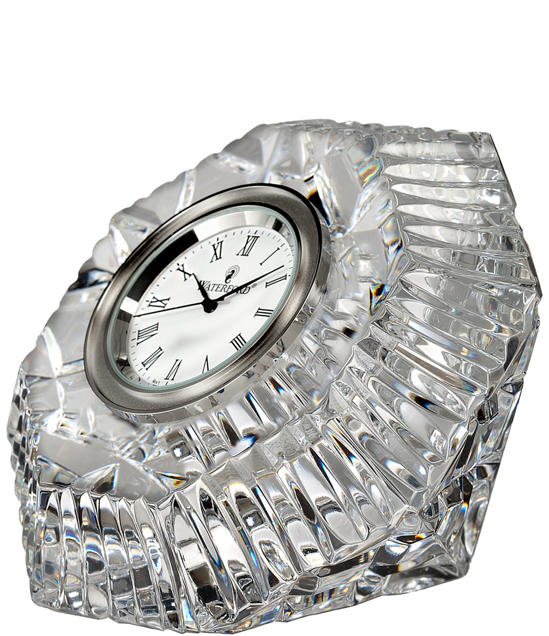 Waterford Crystal Lismore Diamond Clock | Dillard's