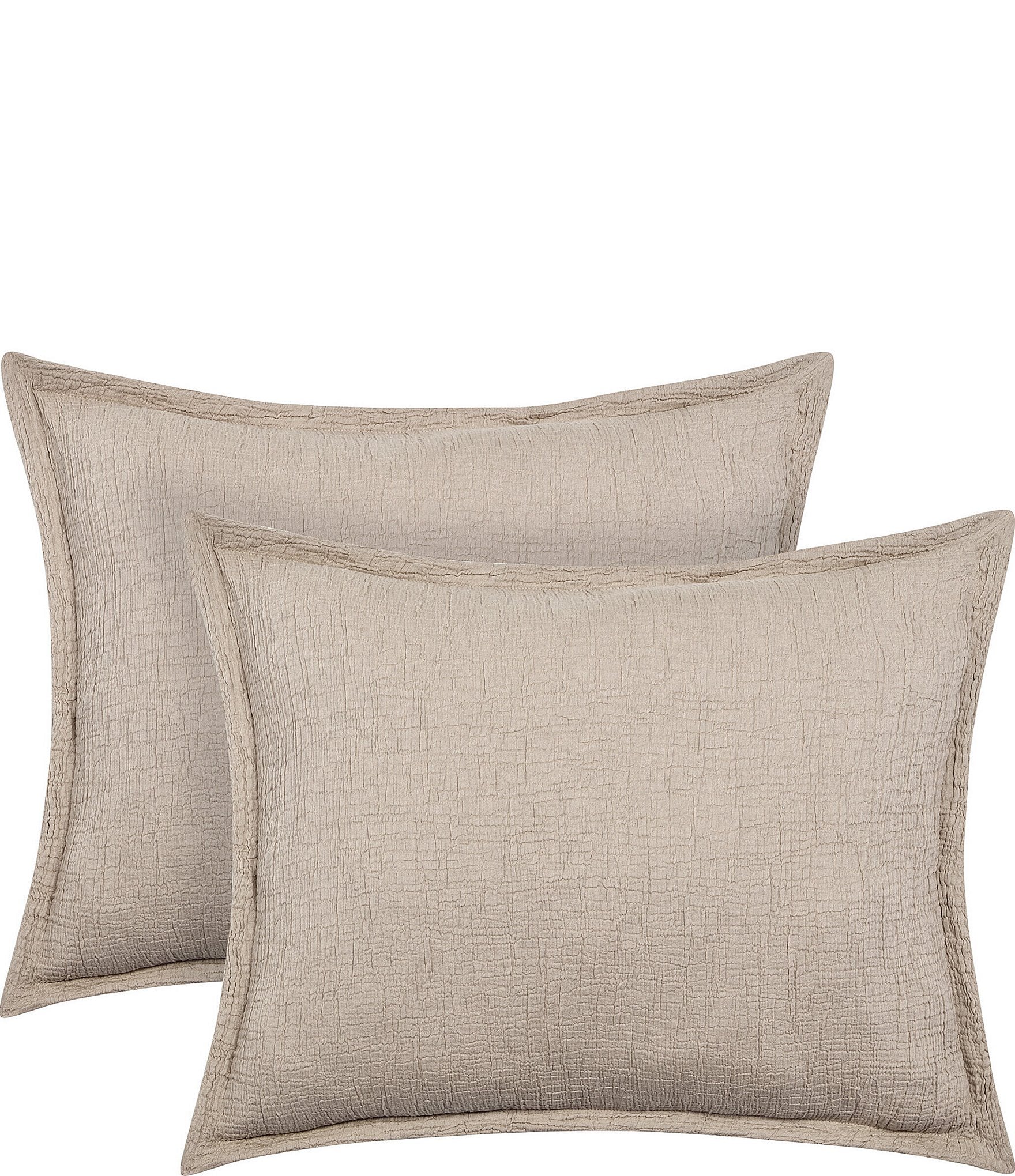 White Sand South Seas Woven Textured Pillow Sham | Dillard's