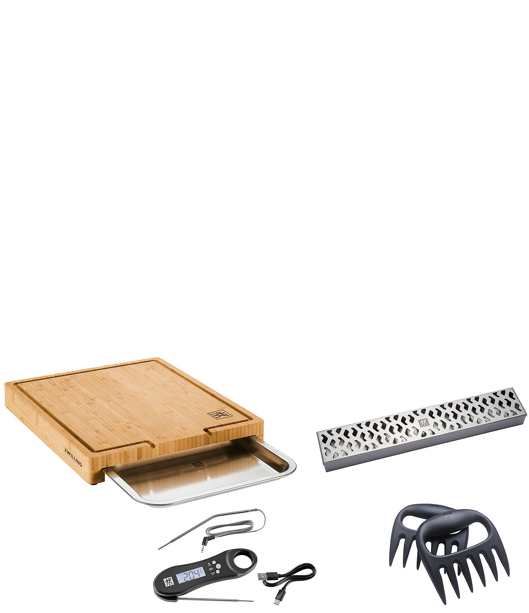 Zwilling BBQ 4-Piece Smoker Set | Dillard's